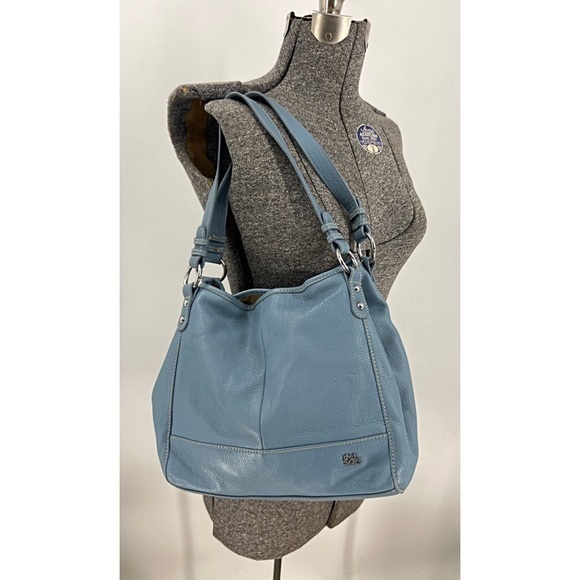 The Sak | Bags | The Sak Blue Leather Shoulder Bag | Poshmark